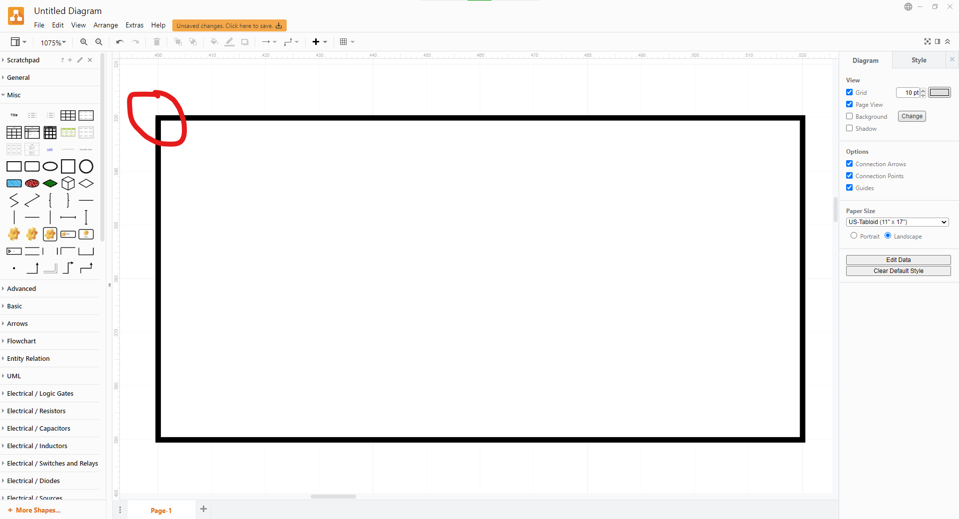 Partial Rectangle Corner Is Incomplete · Issue #813 · jgraph/drawio ...