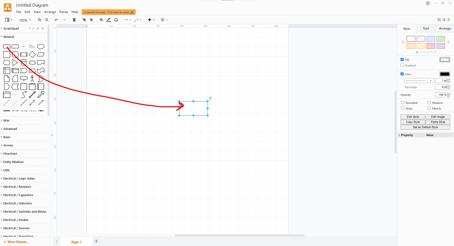 Placeholders help popup cannot be closed. · Issue #816 · jgraph/drawio ...