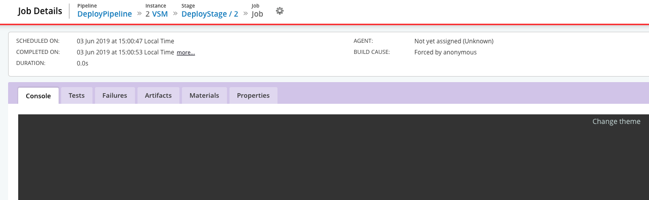 Rerun old stage failing without providing console output · Issue #6376 · gocd/gocd · GitHub