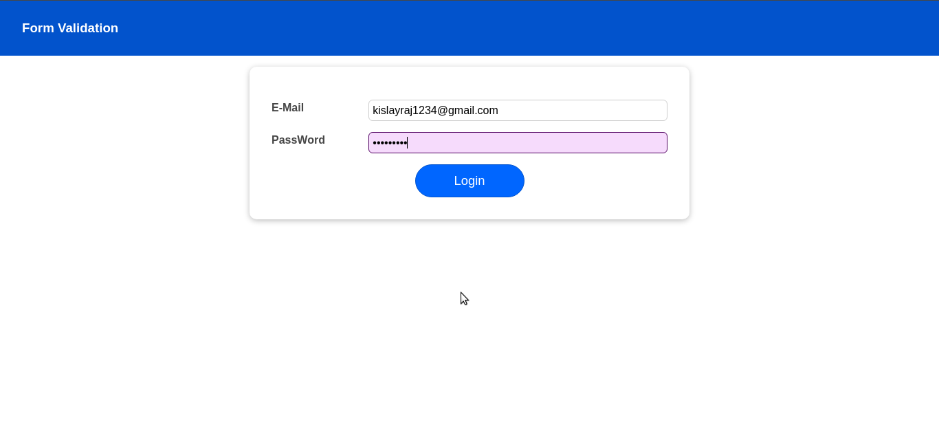 GitHub - Kislayraj-ai/Form-Validation-React-Js: Form Validation