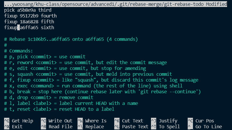 GitHub - KHU-Ywoosang/git-advanced-2: 오픈소스 SW 개발 git advanced assignment2 저장소