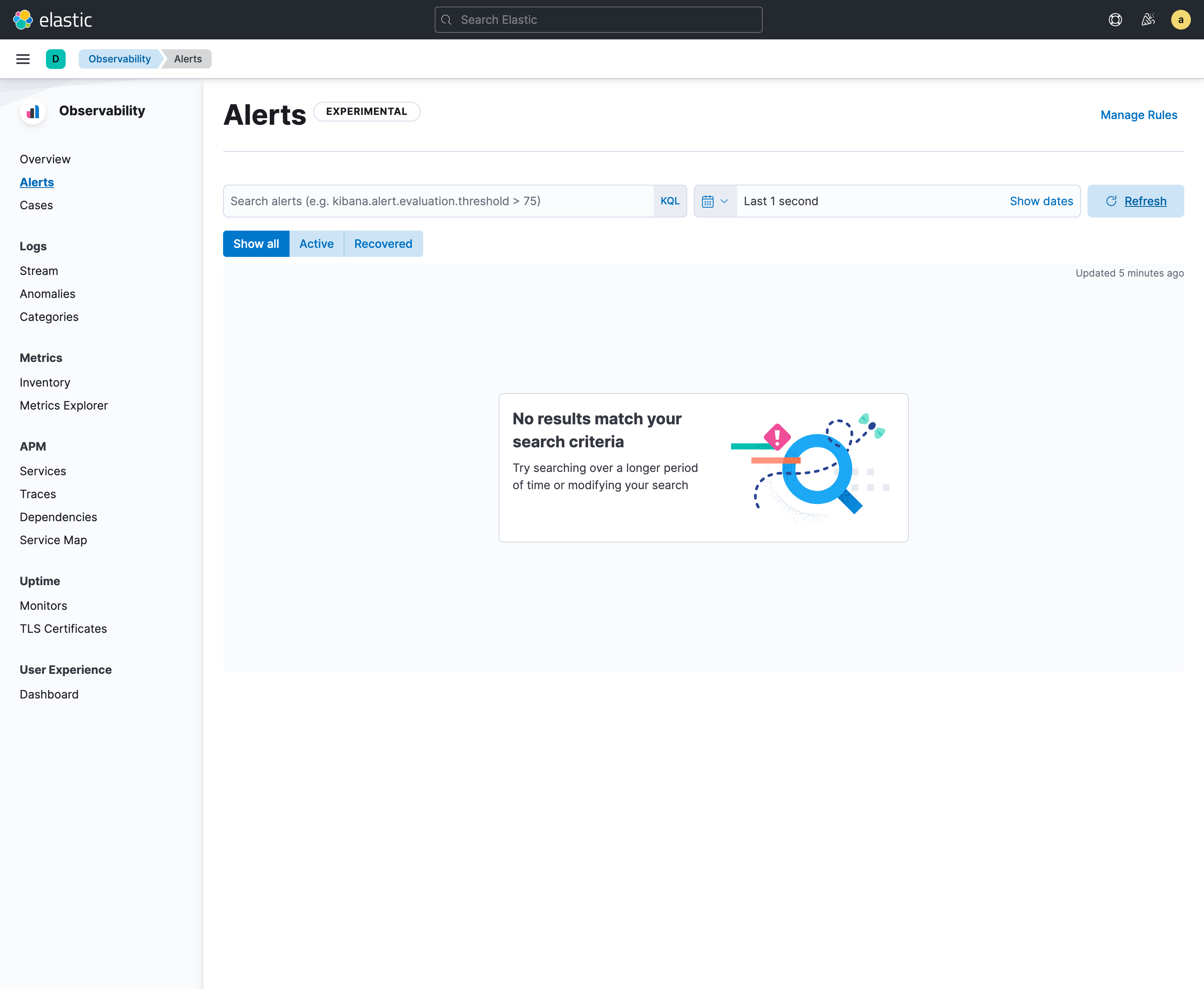 [RAC] User with Alerts data and no o11y app data sees the NoData screen · Issue #119001 ...