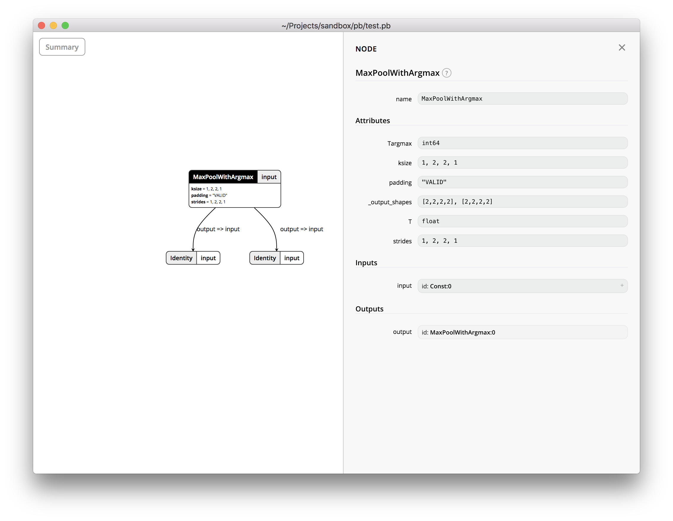 failed to deal with multiple outputs in tensorflow · Issue #110 · lutzroeder/netron · GitHub