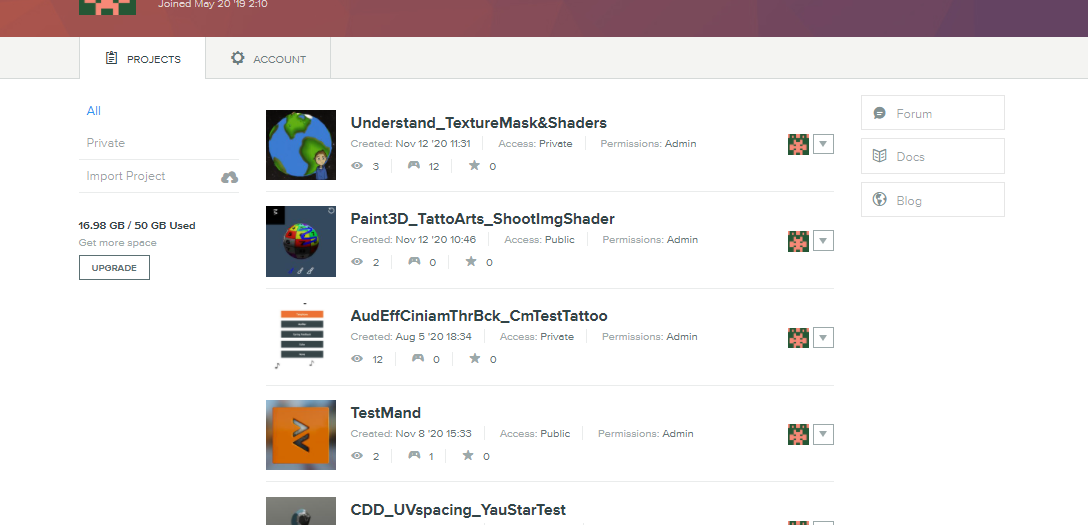 Regarding handling of projects (much needed search function?) · Issue #239 · playcanvas/editor ...