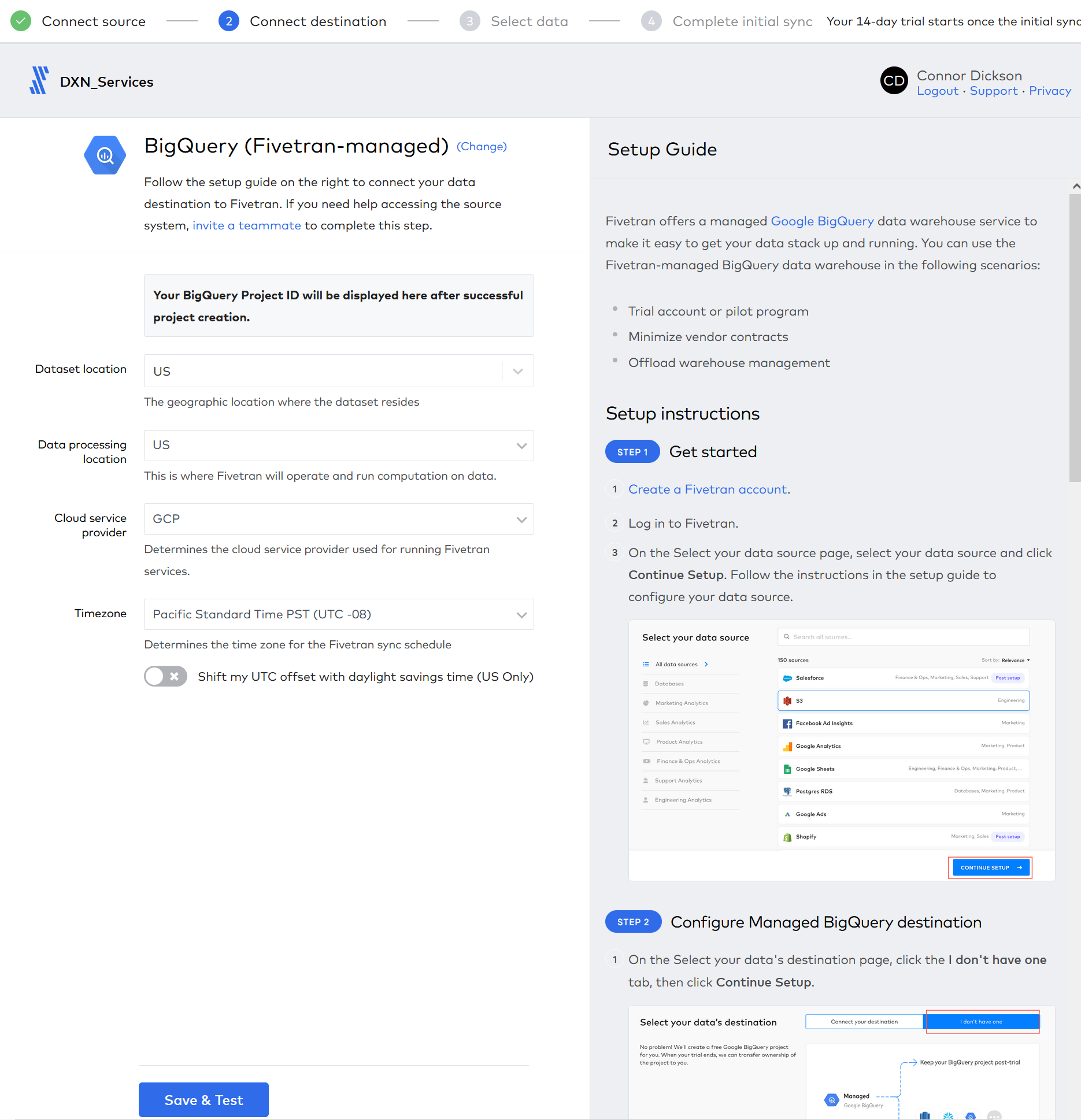 GitHub - cdcksn/Fivetran-and-BigQuery: Demoonstrations of Fivetran for ETL work
