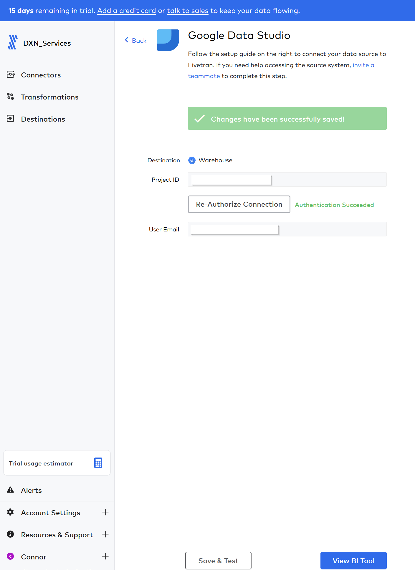 GitHub - cdcksn/Fivetran-and-BigQuery: Demoonstrations of Fivetran for ETL work