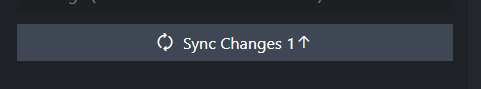 Source control panel - sync changes button when syncing is not in ...
