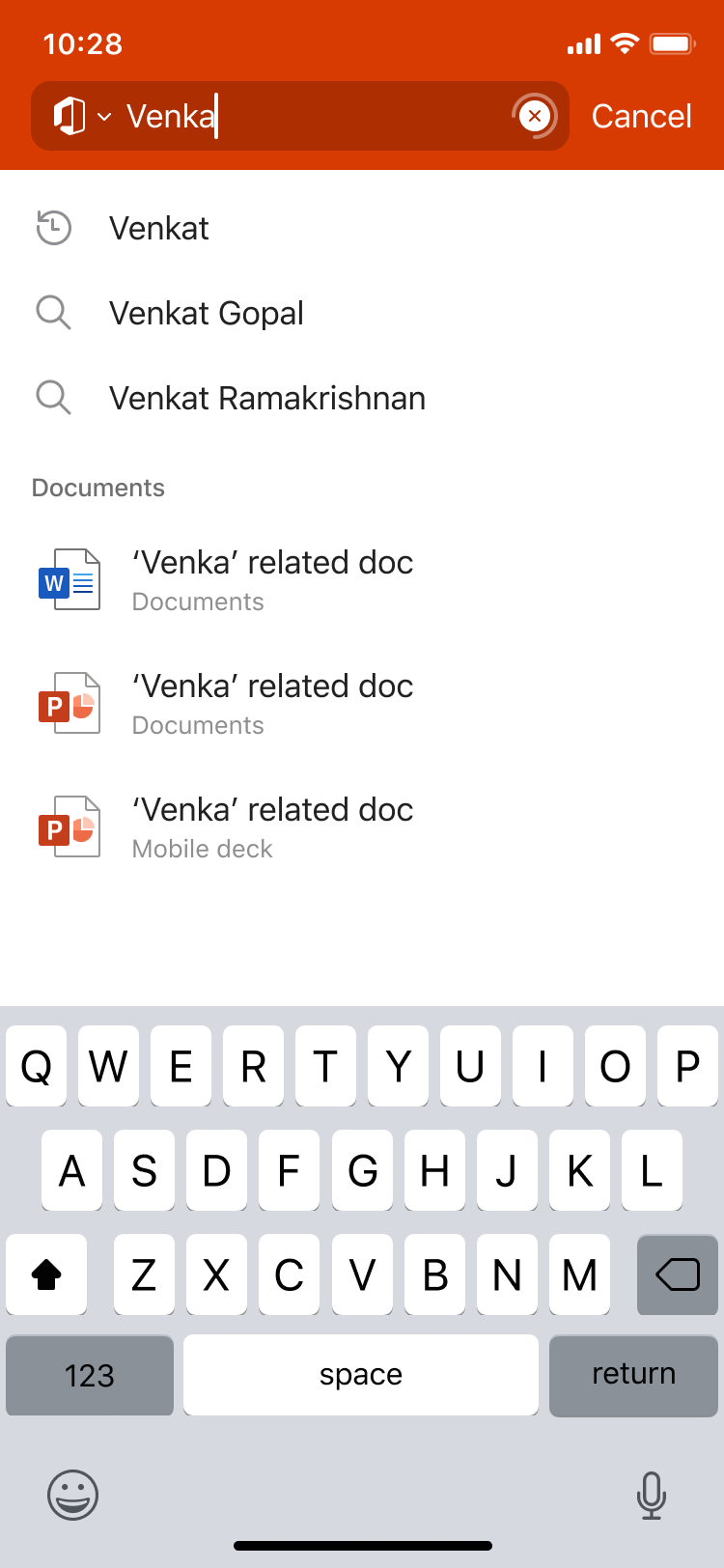 Need a progress spinner around clear button inside search bar to ...