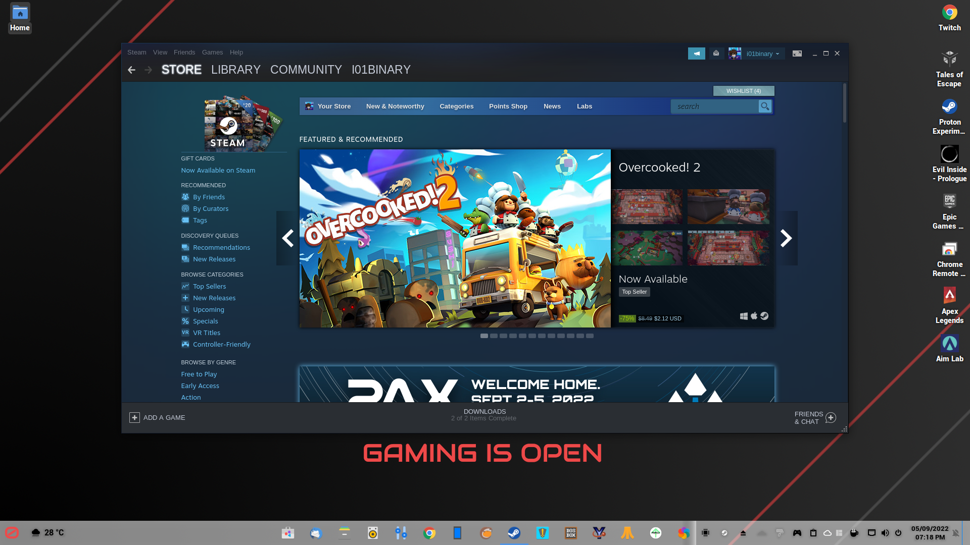 GitHub - kainatquaderee/BINARY-OS: modern gaming operating system