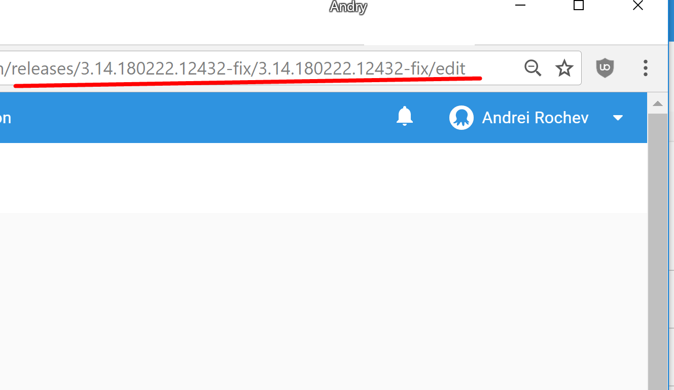 'Edit' menu in release page leads to wrong url · Issue #4314 · OctopusDeploy/Issues · GitHub