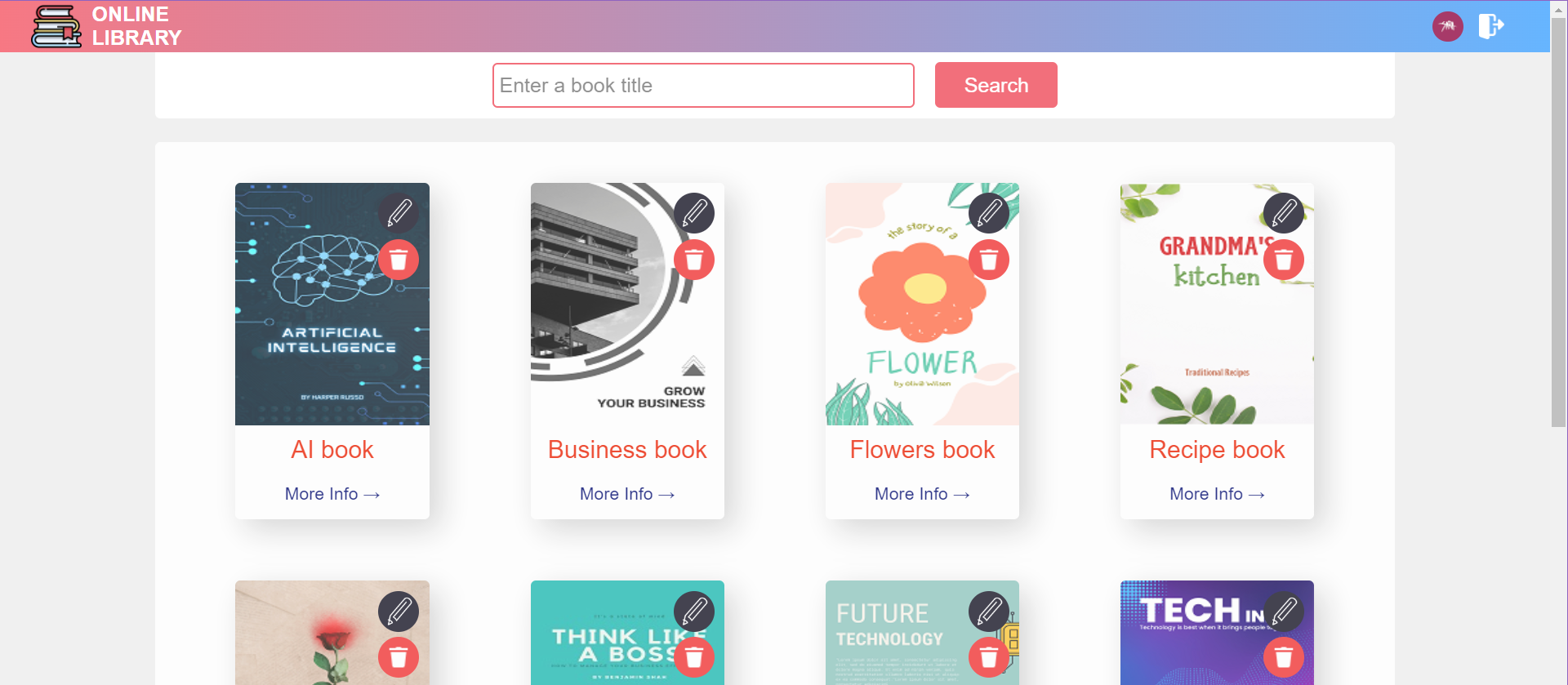 GitHub - SaraSaadoun/library-management-system: Library Management System (web application using ...