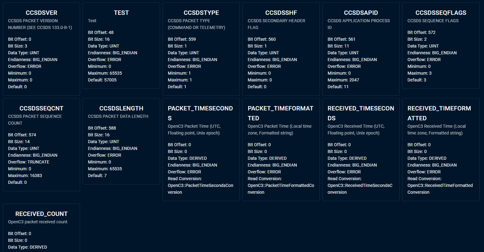 Command packets displaying unknown behavior · Issue #60 · OpenC3/cosmos · GitHub