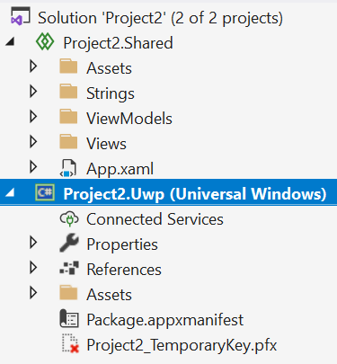 Compilation error with Uno Prism template · Issue #6042 · unoplatform/uno · GitHub