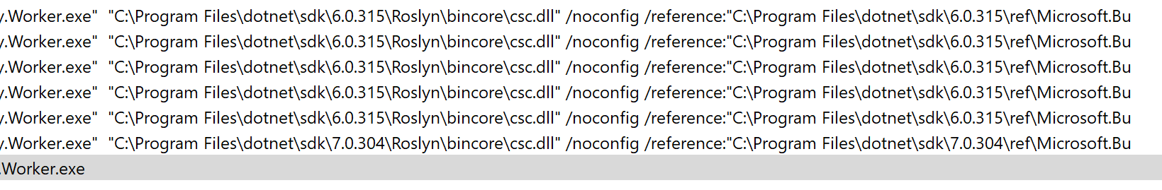 Api Using Application Is Spawned Instead Of `dotnet` When Using Codetaskfactory · Issue 9052
