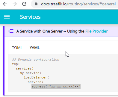 unmarshal errors:\n line 11: cannot unmarshal !!map into []dynamic.TCPServer · Issue #5634 ...