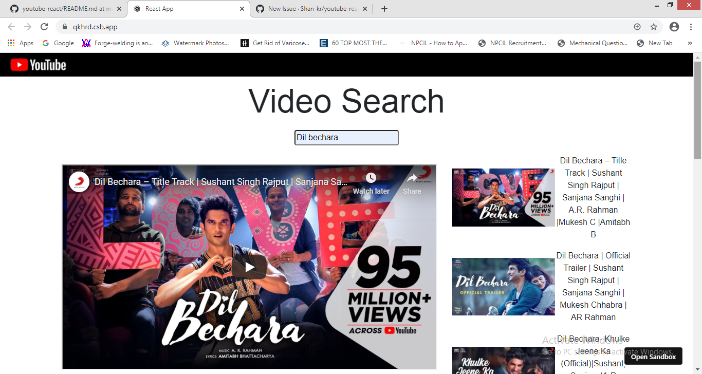 GitHub - Shan-devo/Youtube-app