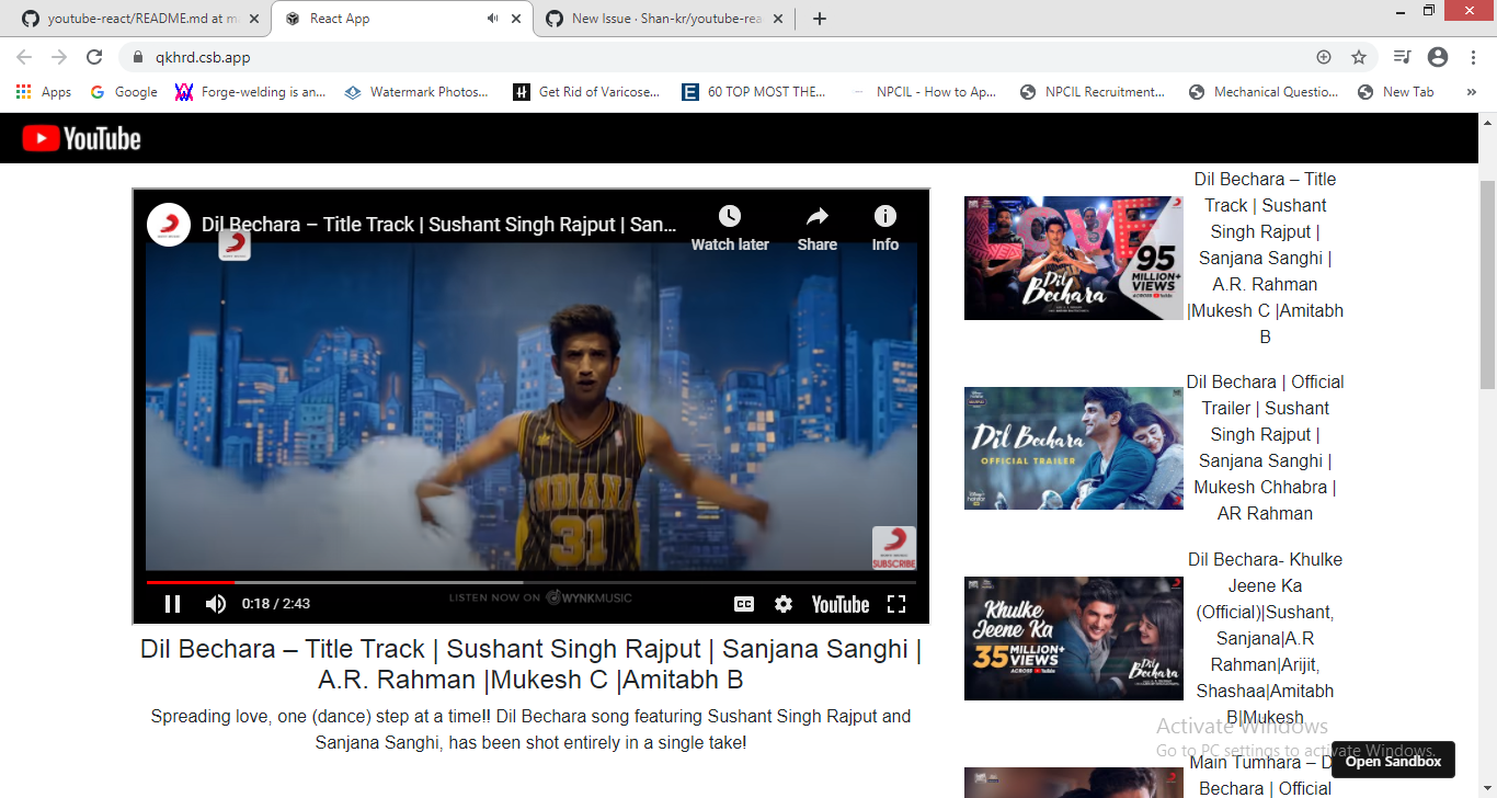 GitHub - Shan-devo/Youtube-app