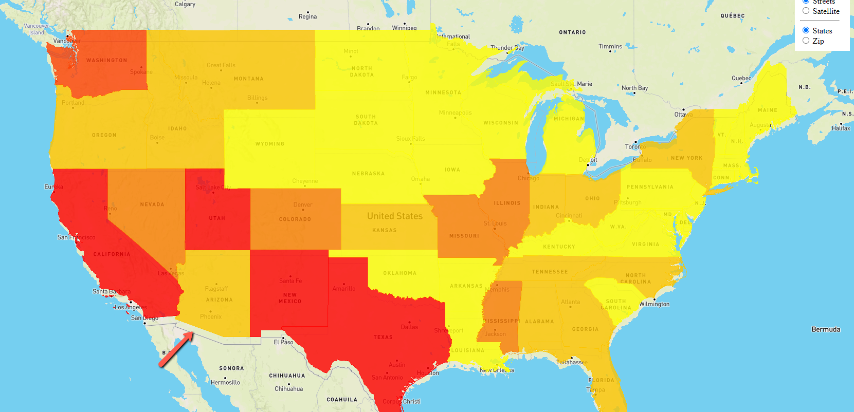 Mapbox vector tiles shifted at low zoom levels · Issue #11117 · mapbox ...
