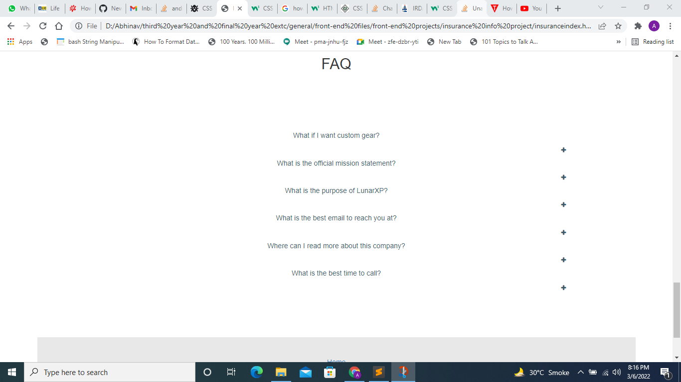 Buttons and FAQ questions not parallel to each other · Issue #1 · solodev/faq-section · GitHub