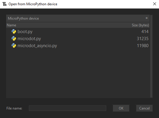 Error while import microdot · Issue #43 · miguelgrinberg/microdot · GitHub