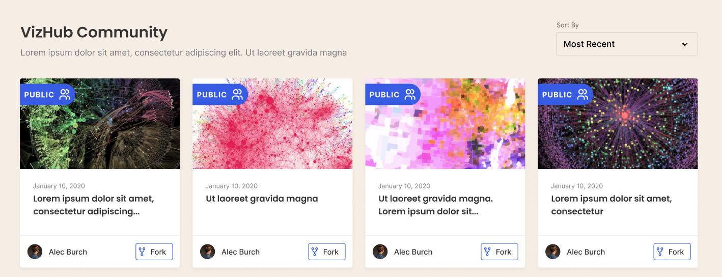 Implement newer design for viz preview · Issue #745 · vizhub-core/vizhub-feedback · GitHub