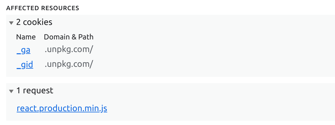 Cookie SameSite warning in Chrome for UNPKG URLs · Issue #302 · unpkg/unpkg · GitHub