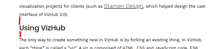 vertical spacing (top & bottom margin/padding) · Issue #192 · vizhub-core/vizhub-feedback · GitHub