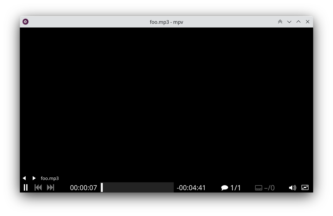 osc-scalewindowed & osc-scalefullscreen do not take effect when playing audio files · Issue ...