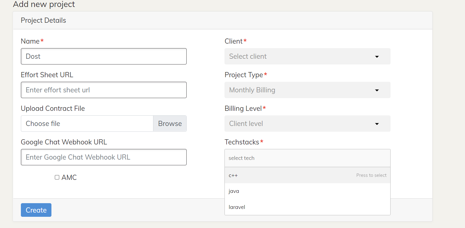 adding techstack functionality store in database by kanuj365 · Pull Request #2649 · ColoredCow ...