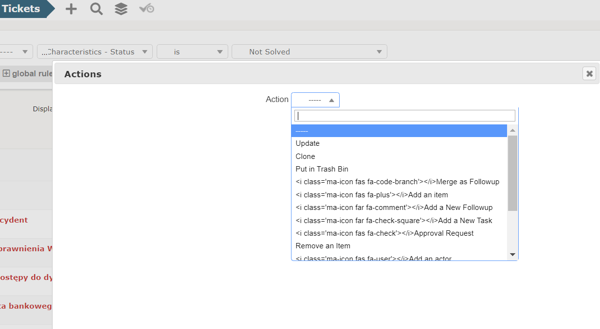 Incorrect Html Management For Tickets Containing 