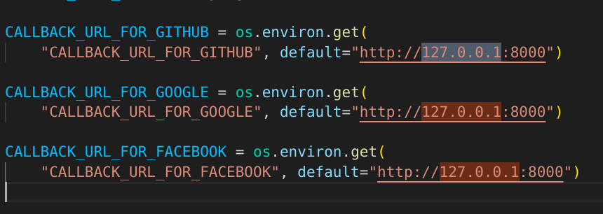 Signin With Github, Google, Facebook not Working · Issue #922 · OWASP-BLT/BLT · GitHub