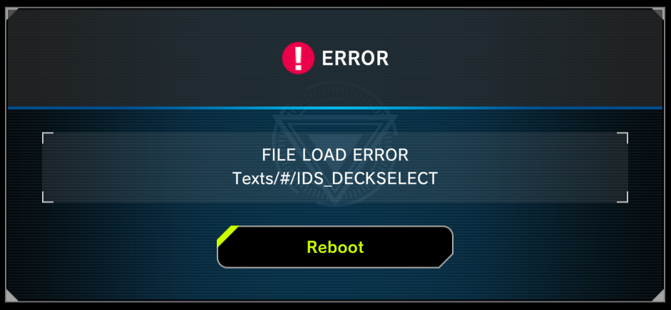 Getting "FILE LOAD ERROR" · Issue #22 · pixeltris/YgoMaster · GitHub