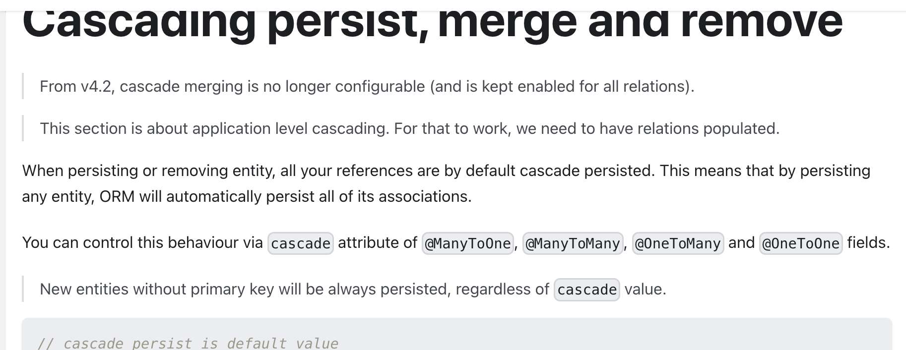 Make `ref` creation child persistence behaviour configurable with `persist: "relation" | "insert ...