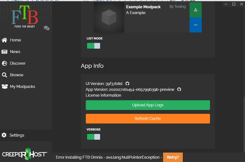 [Bug] when I using FTB app I face this problem · Issue #203 · FTBTeam/FTB-App · GitHub