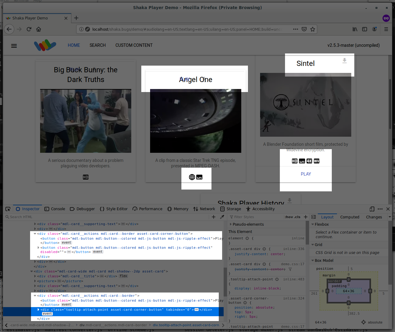 Storage error in Firefox private mode · Issue #1926 · shaka-project/shaka-player · GitHub