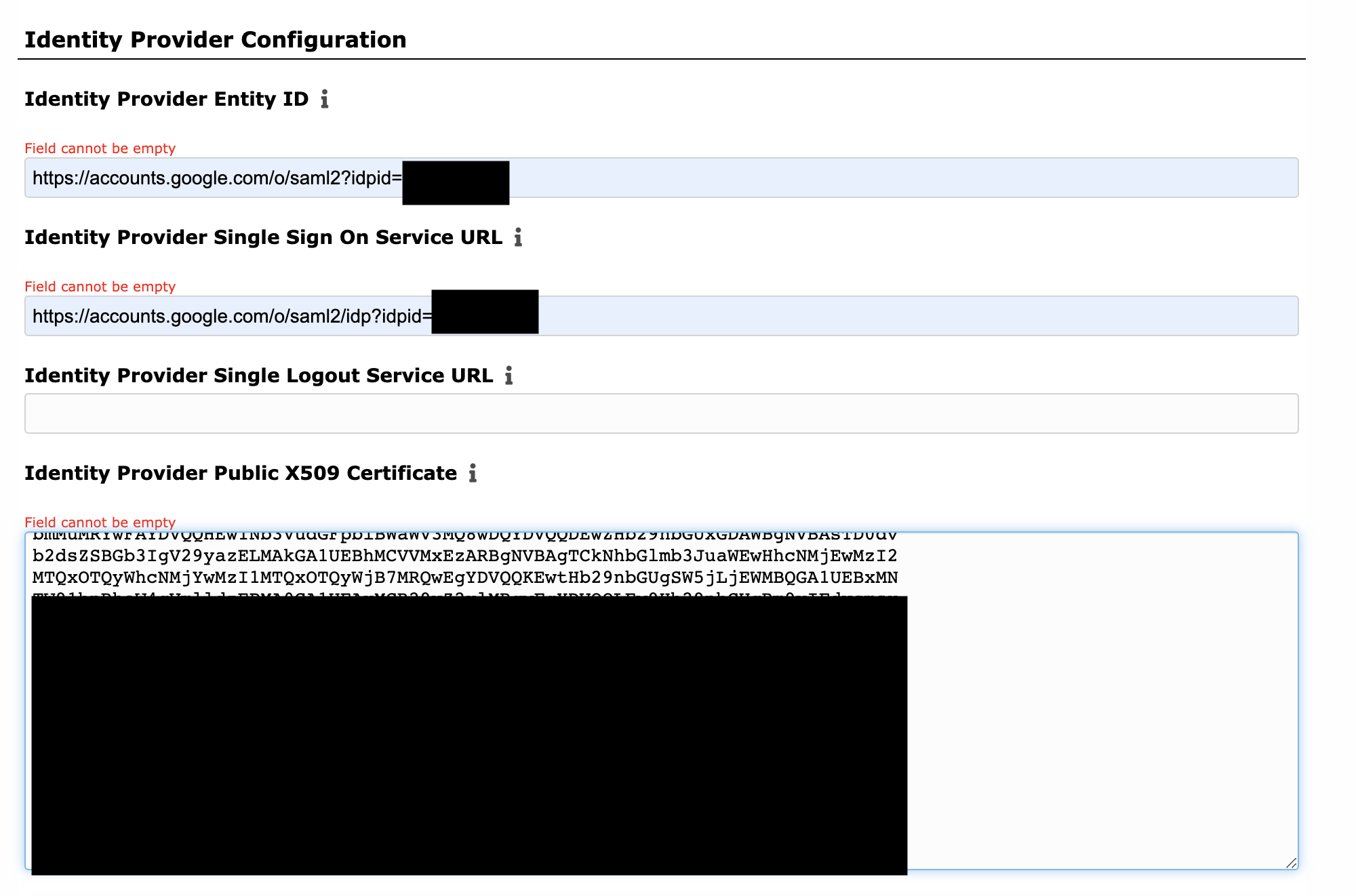 Invalid array settings · Issue #48 · derricksmith/phpsaml · GitHub