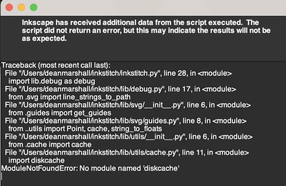 Command Line or Automated batching? · Issue #1913 · inkstitch/inkstitch · GitHub