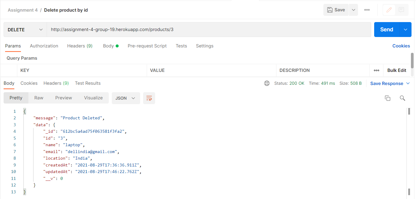 GitHub - samir-0711/Assignment-4: REST APIs