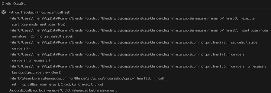 Error Pyton Traceback · Issue #638 · absolute-quantum/cats-blender-plugin · GitHub