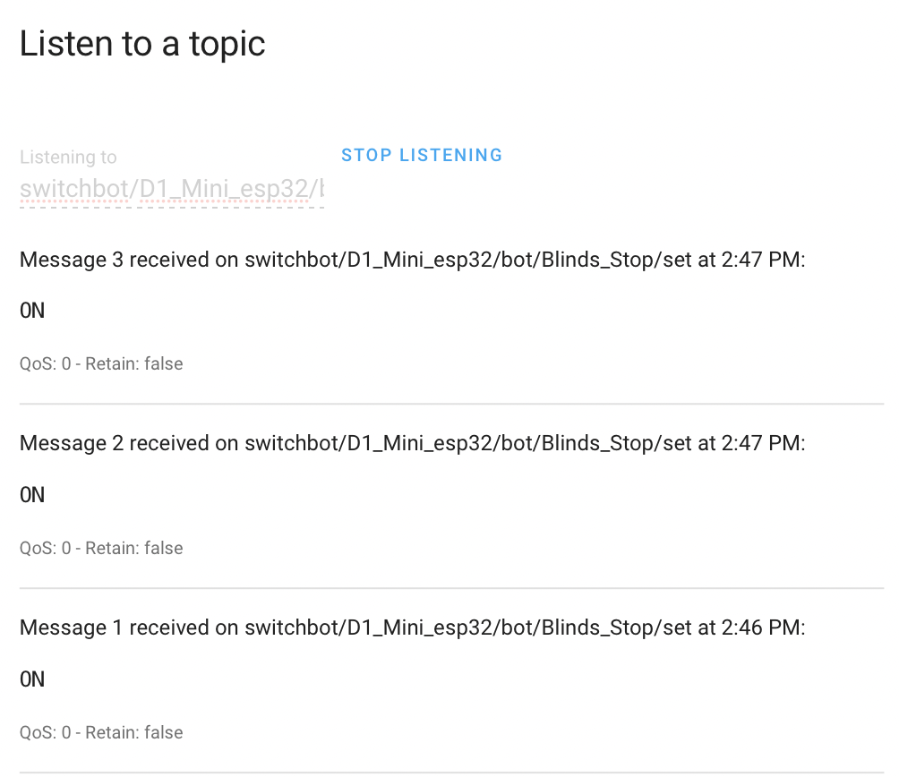 no SwitchBot action from HA triggers · Issue #73 · devWaves/SwitchBot-MQTT-BLE-ESP32 · GitHub