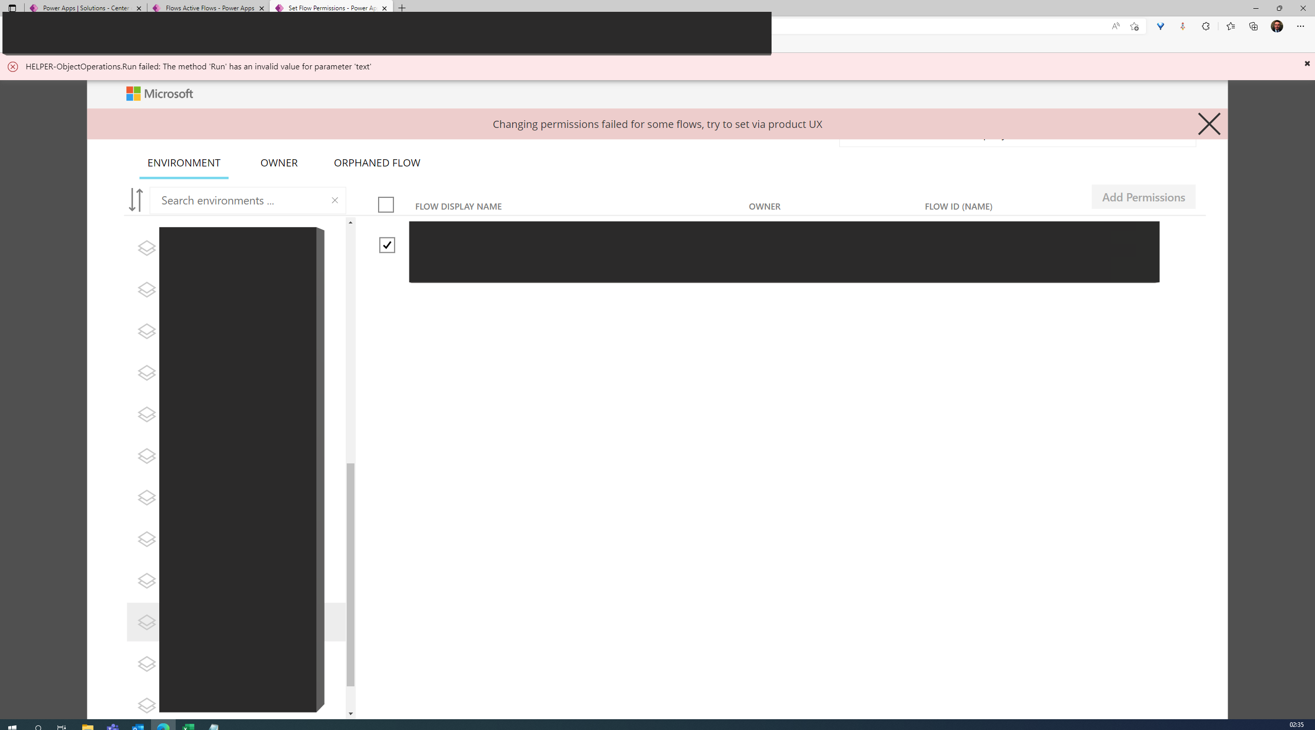 [CoE Starter Kit - BUG] HELPER-ObjectOperations.Run failed error · Issue #3468 · microsoft/coe ...