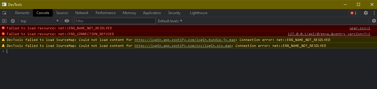 [Bug] Spicetify appears black and unfunctional · Issue #355 · spicetify/spicetify-themes · GitHub
