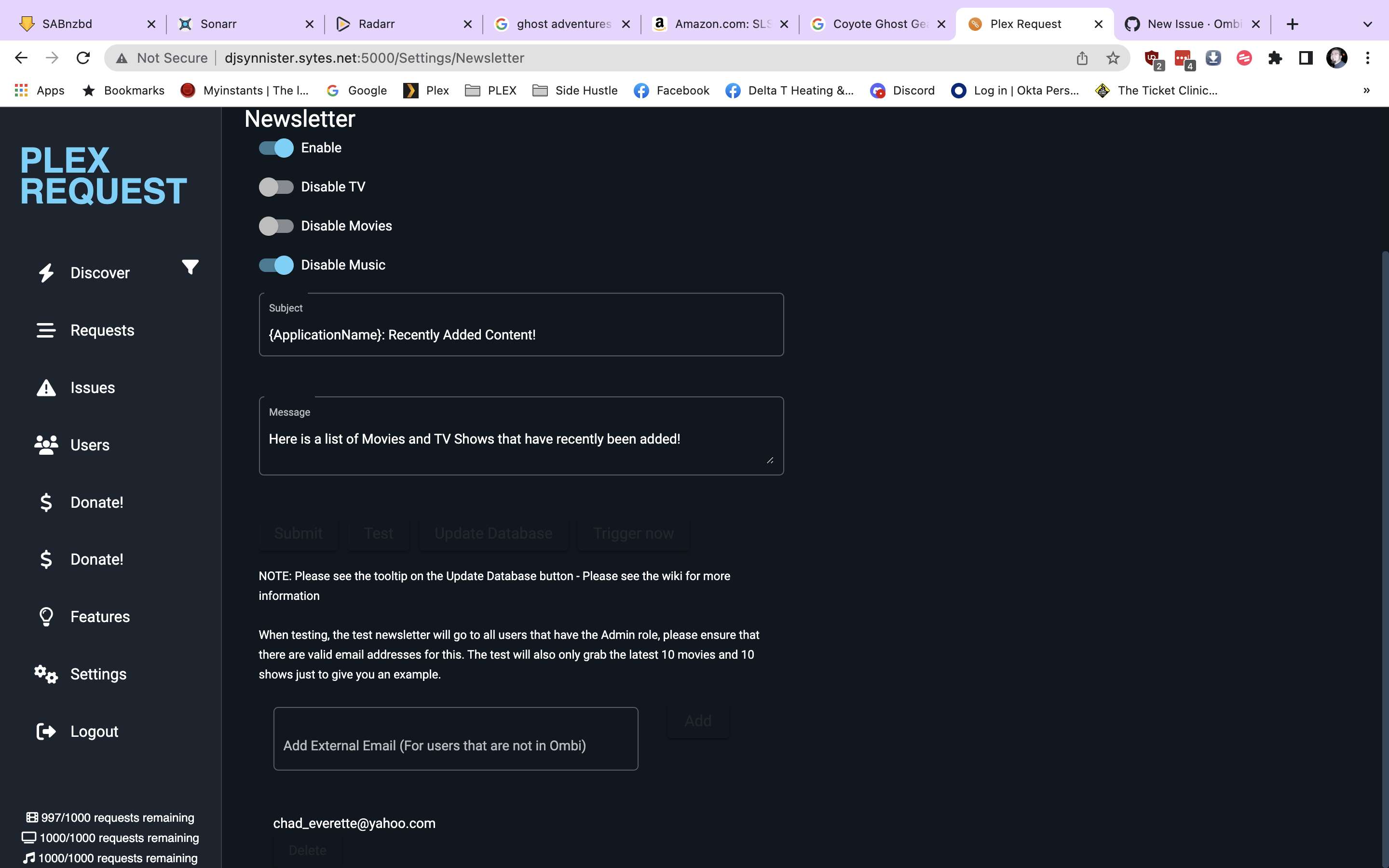 Ombi not seeing content on plex server to show if available or not · Issue #4825 · Ombi-app/Ombi ...