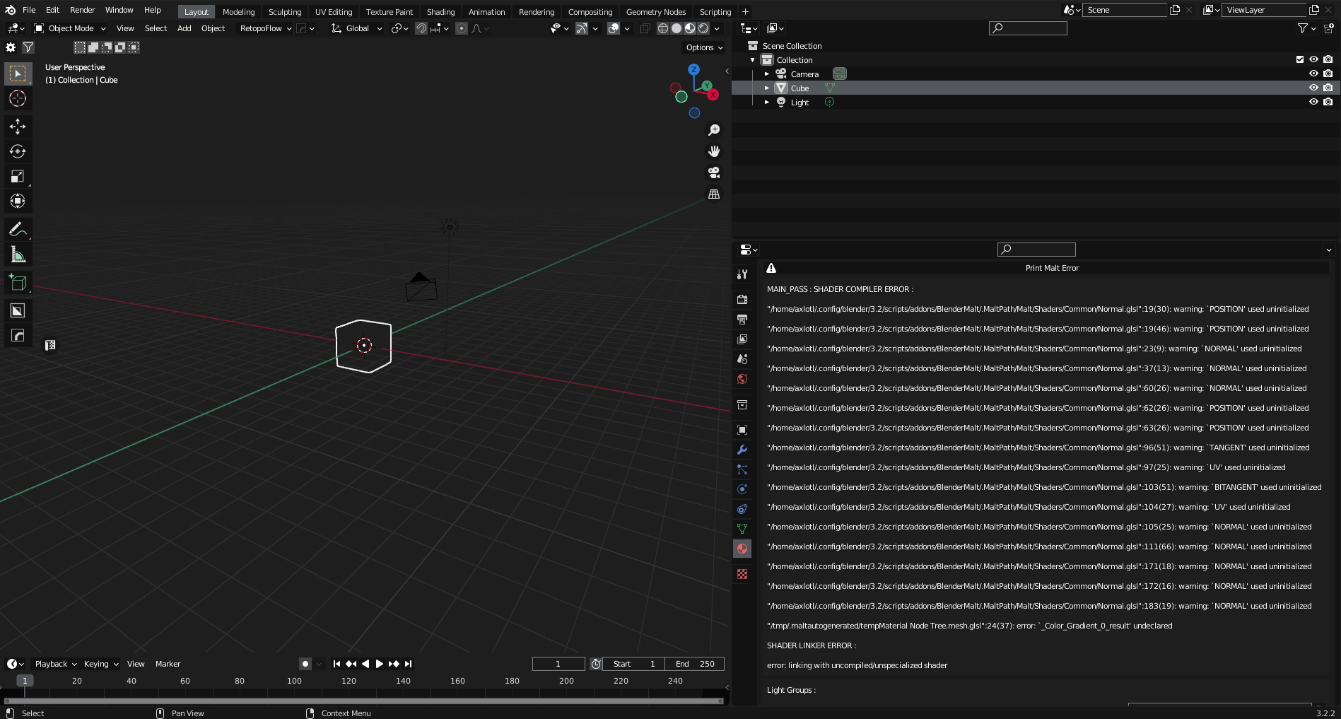 Node UX branch: shader compiler error · Issue #384 · bnpr/Malt · GitHub