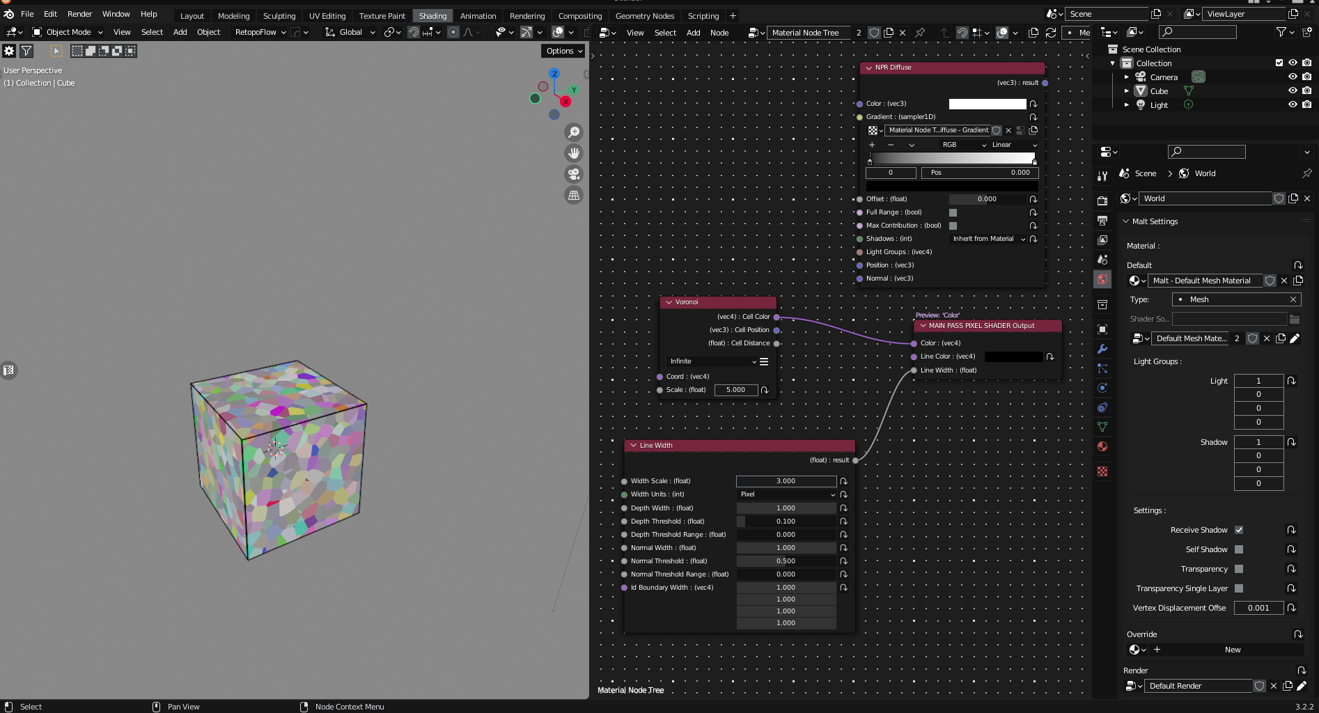 Shader compilation errors on Node-UX-Latest · Issue #387 · bnpr/Malt ...