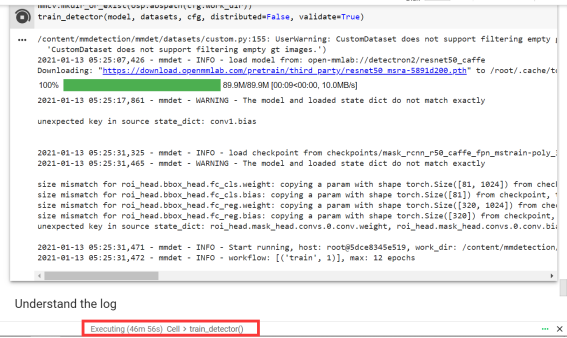 the training process don't go on my own dataset · Issue #4438 · open ...
