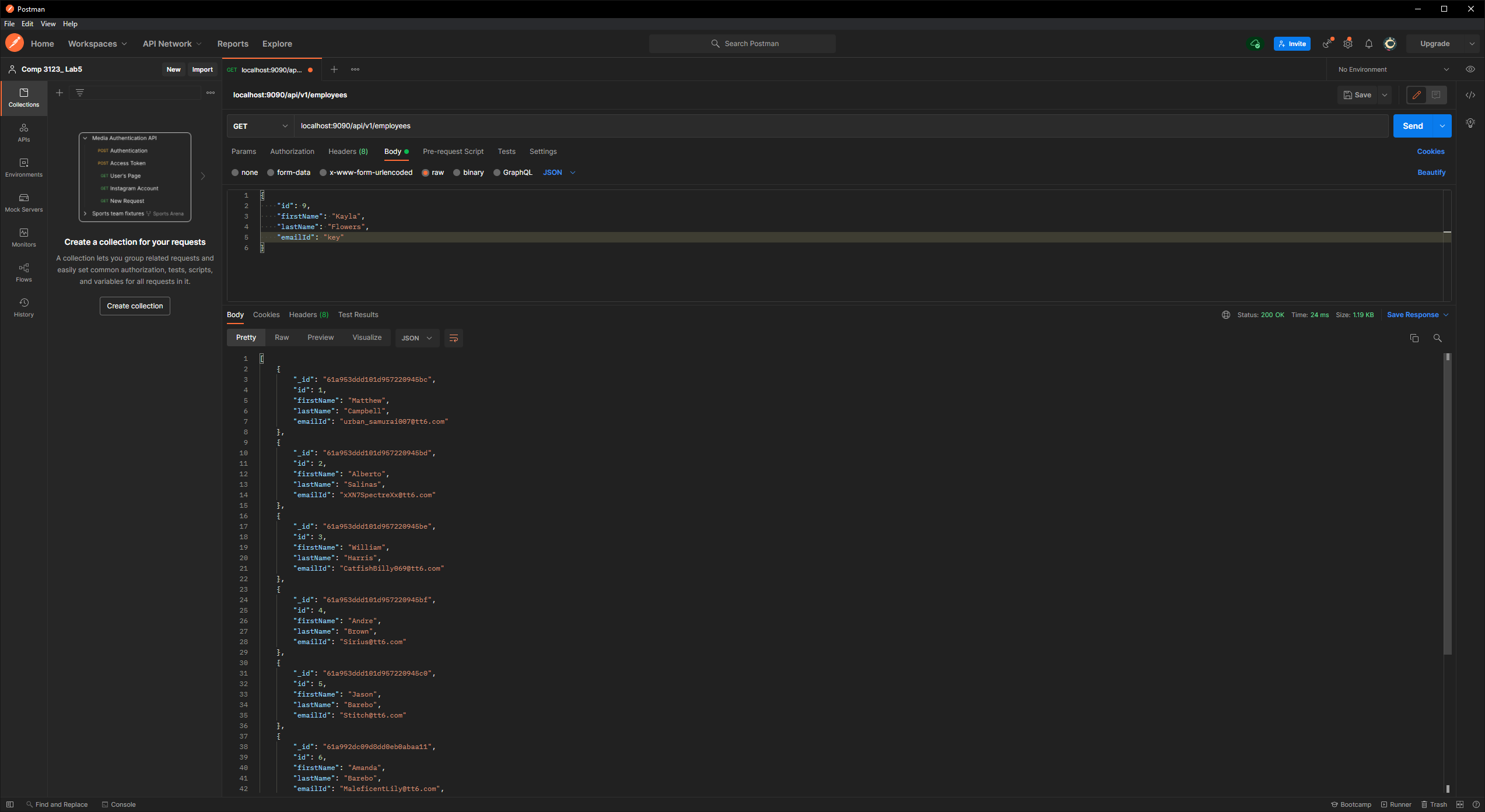 GitHub - UrbanSamurai007/101289518_assignment2_backend: Comp 3123 Backend section for Assignment2