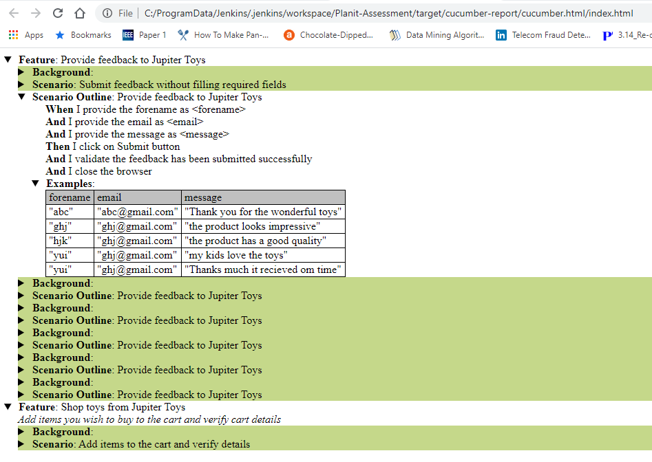 Github Ragavikrishna Planit Automation Assessment Automate Jupiter Toys Website To Shop Toys