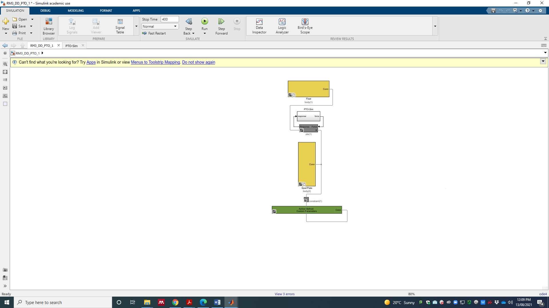 [WEC-Sim Applications/examples/RM3_DD_PTO] · Issue #680 · WEC-Sim/WEC ...