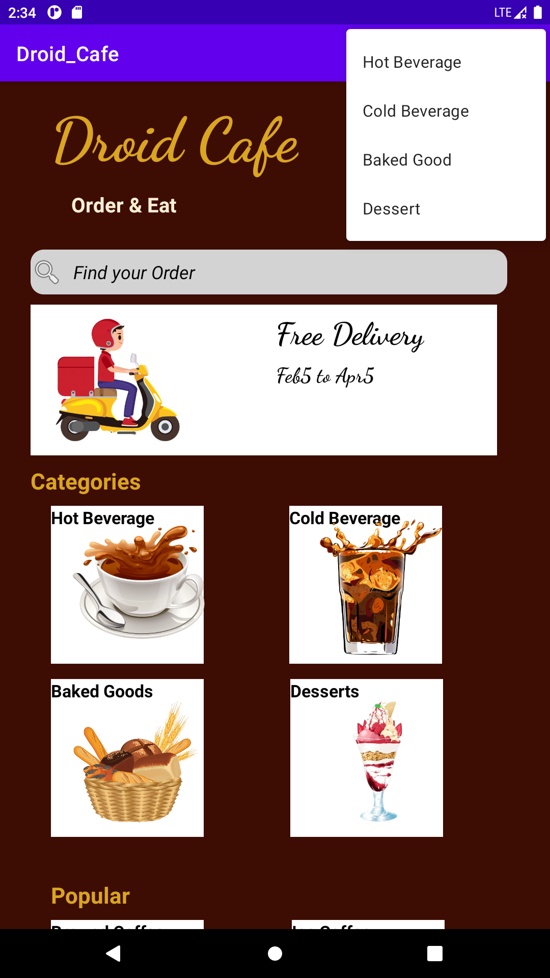 GitHub - Satheesanm/DriodCafe_AndriodApp: DroidCAFE is an Android online application that ...